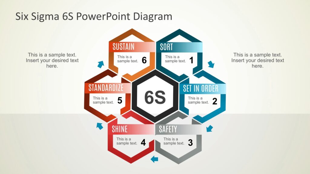 6s Powerpoint Diagram – Charts | Diagrams | Graphs